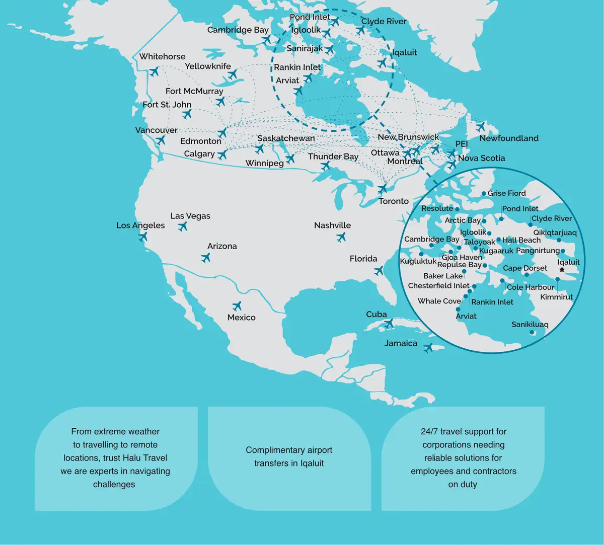 Halu Travel | Nunavut's premier travel agency!